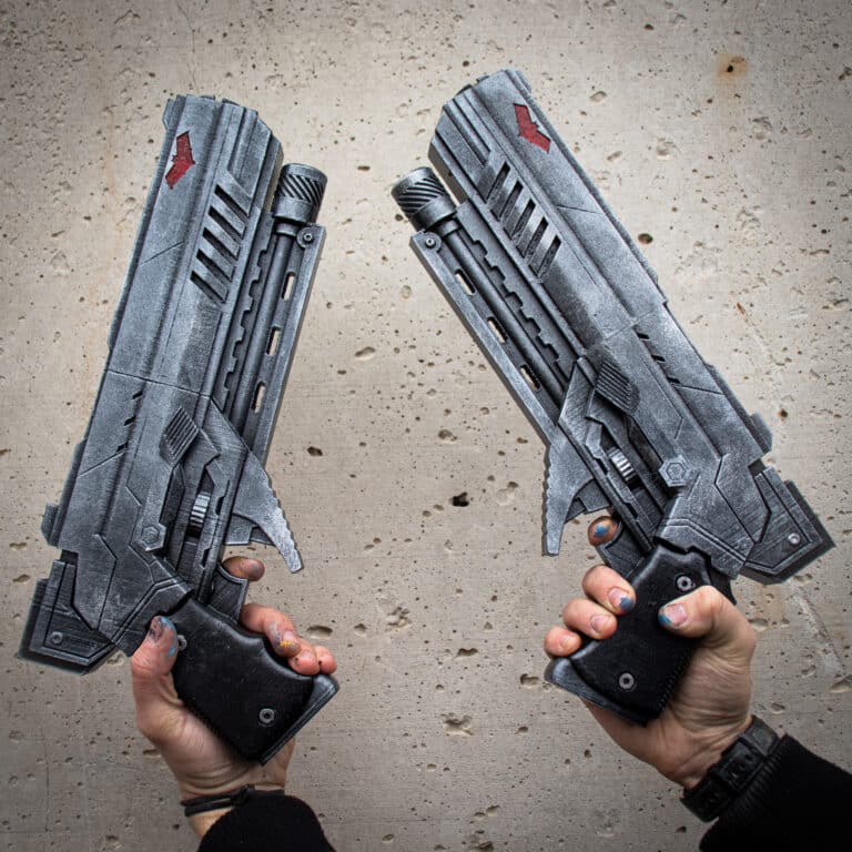 Arkham Knight Pistols - Red Hood - Blasters4Masters