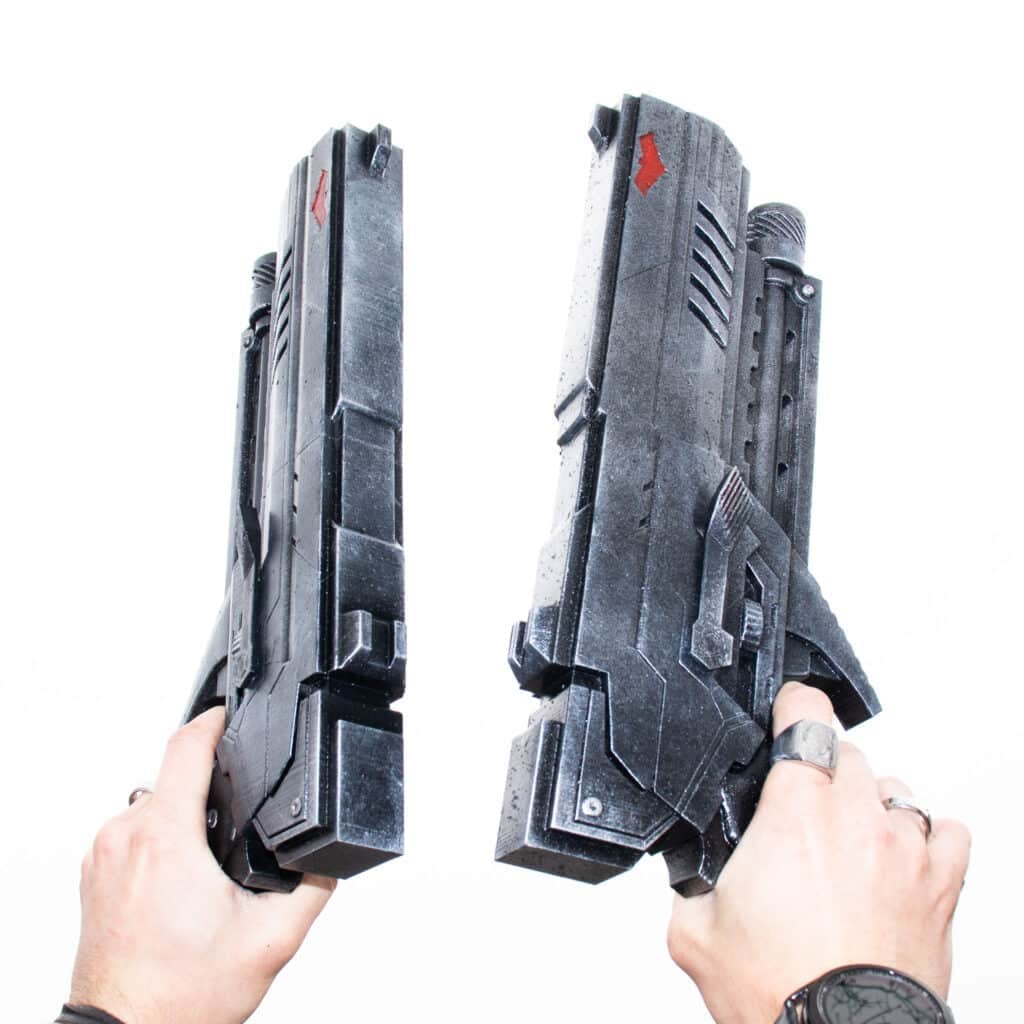 Arkham Knight Pistols - Red Hood - Blasters4Masters