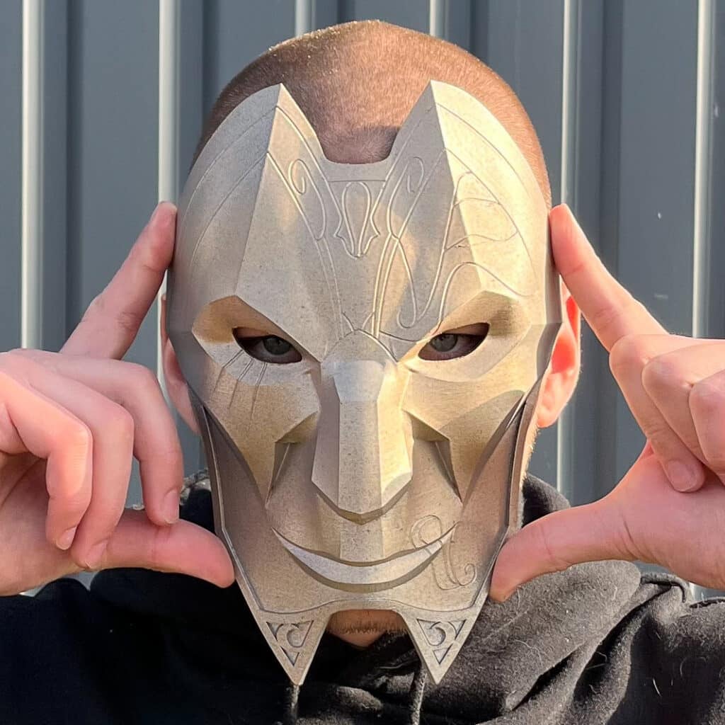 Jhin Mask - League of Legends - Blasters4Masters