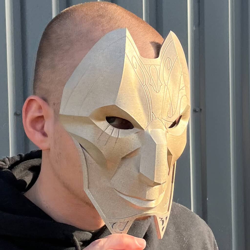 Jhin Mask - League of Legends - Blasters4Masters