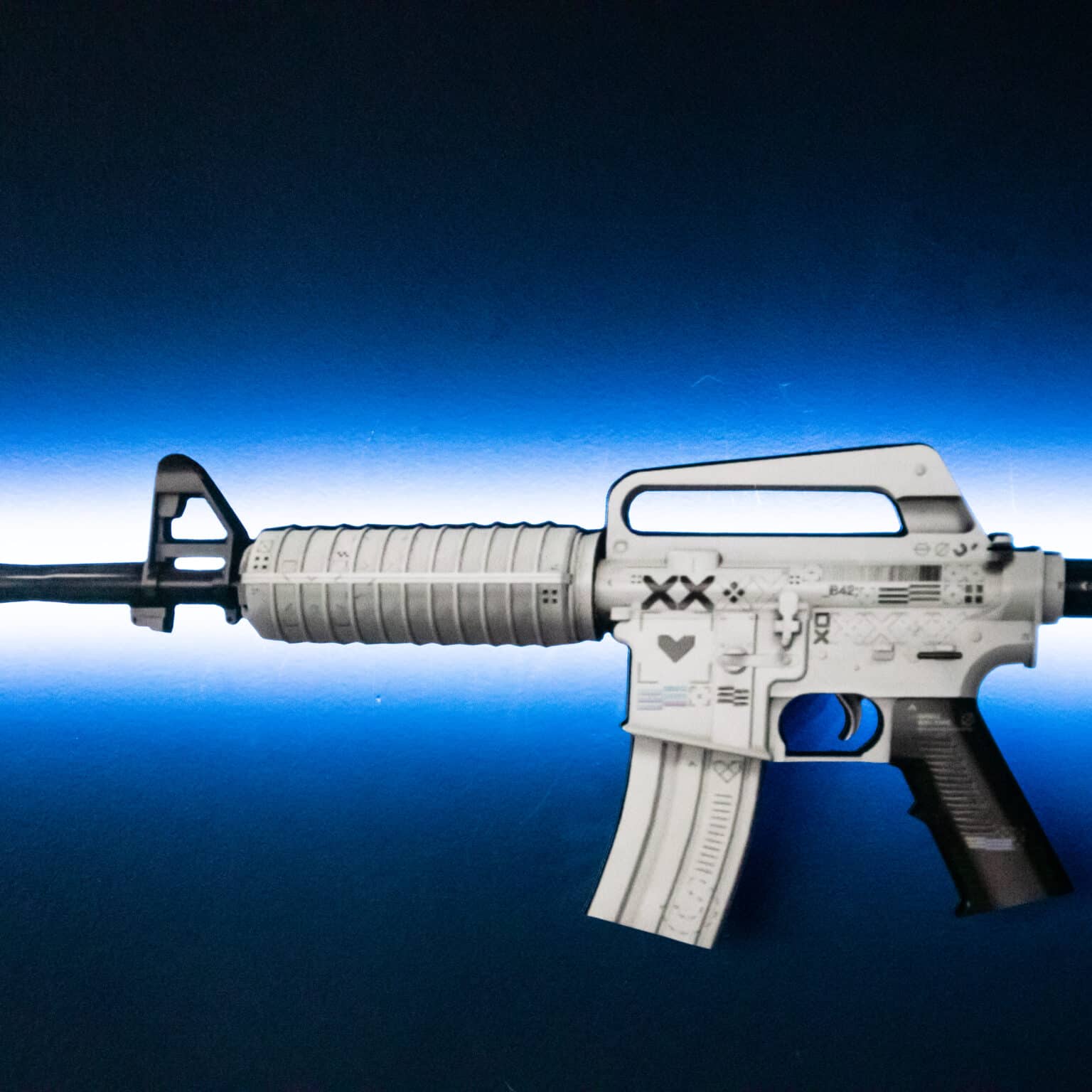 M4A1-S Printstream RGB Wall Art - CS GO - Blasters4Masters