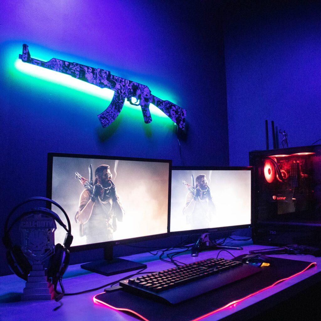 Cartoon Style AK 47 RGB Wall Art - Blasters4Masters