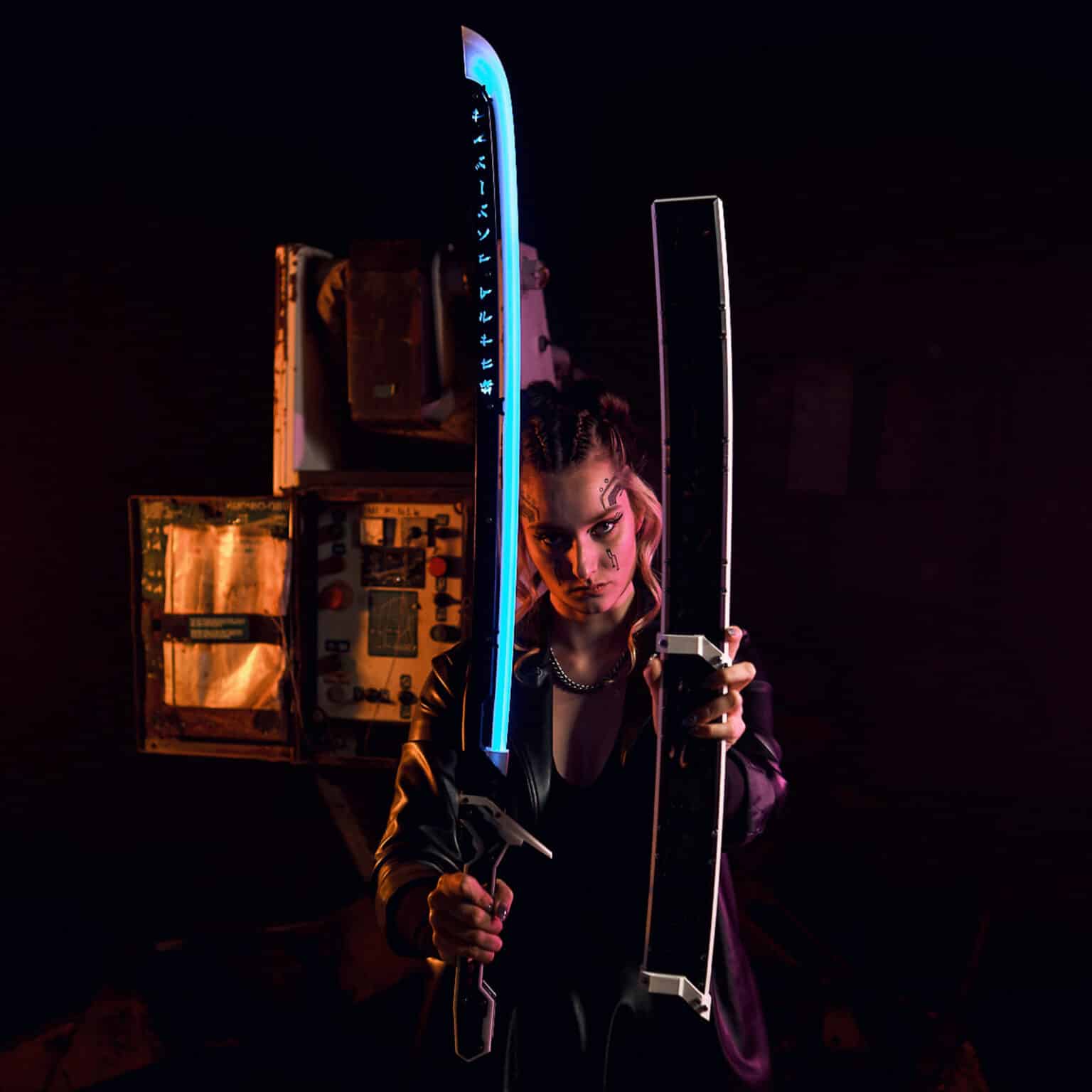 Arasaka Thermal RGB Katana - Cyberpunk 2077 - Blasters4Masters