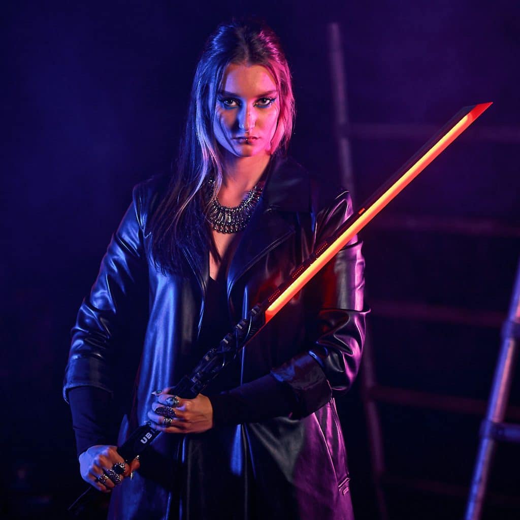 Kosei Red LED Katana - Cyberpunk - Blasters4Masters