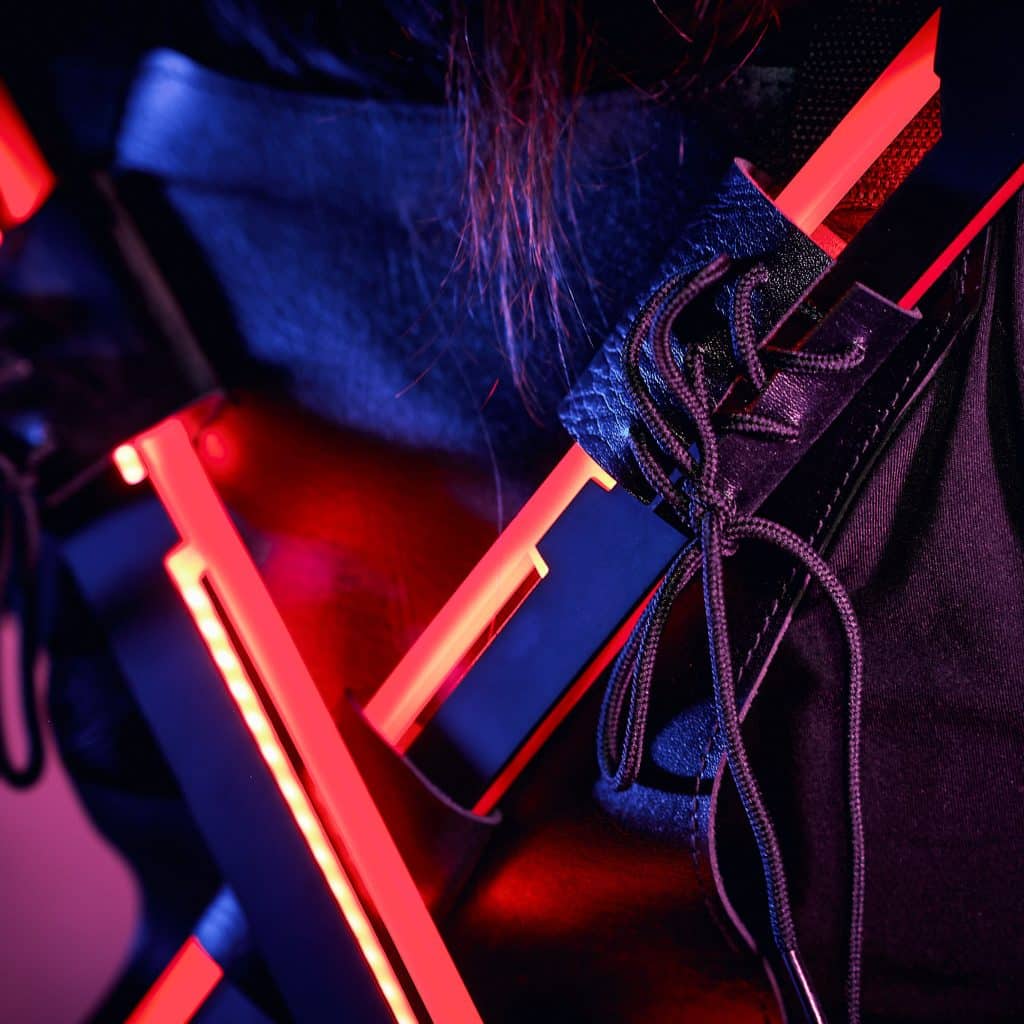 Phantom Red LED Katana - Cyberpunk - Blasters4Masters