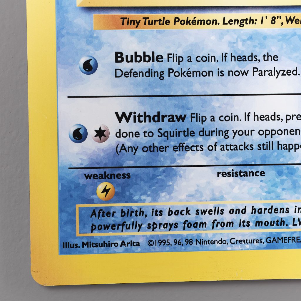 Squirtle - Pokemon Mirror - Blasters4Masters