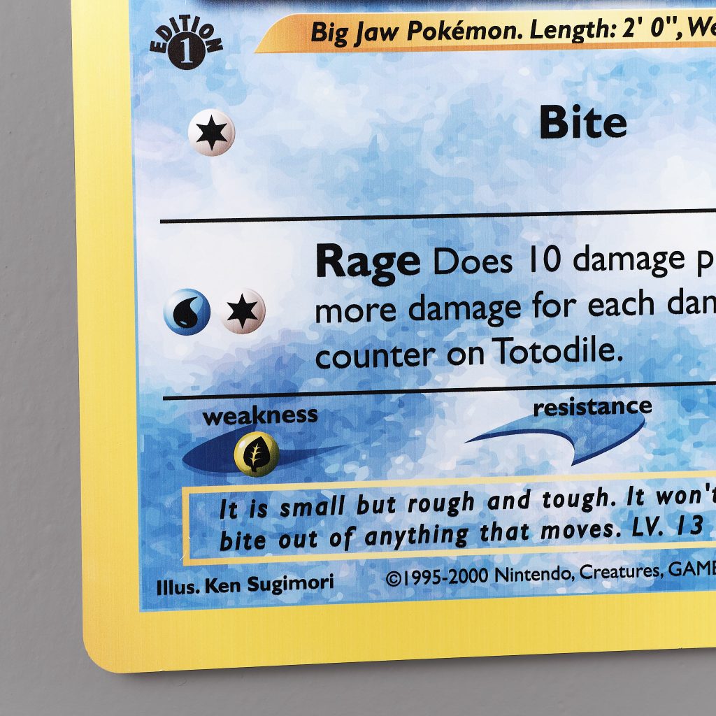 Totodile - Pokemon Mirror - Blasters4Masters